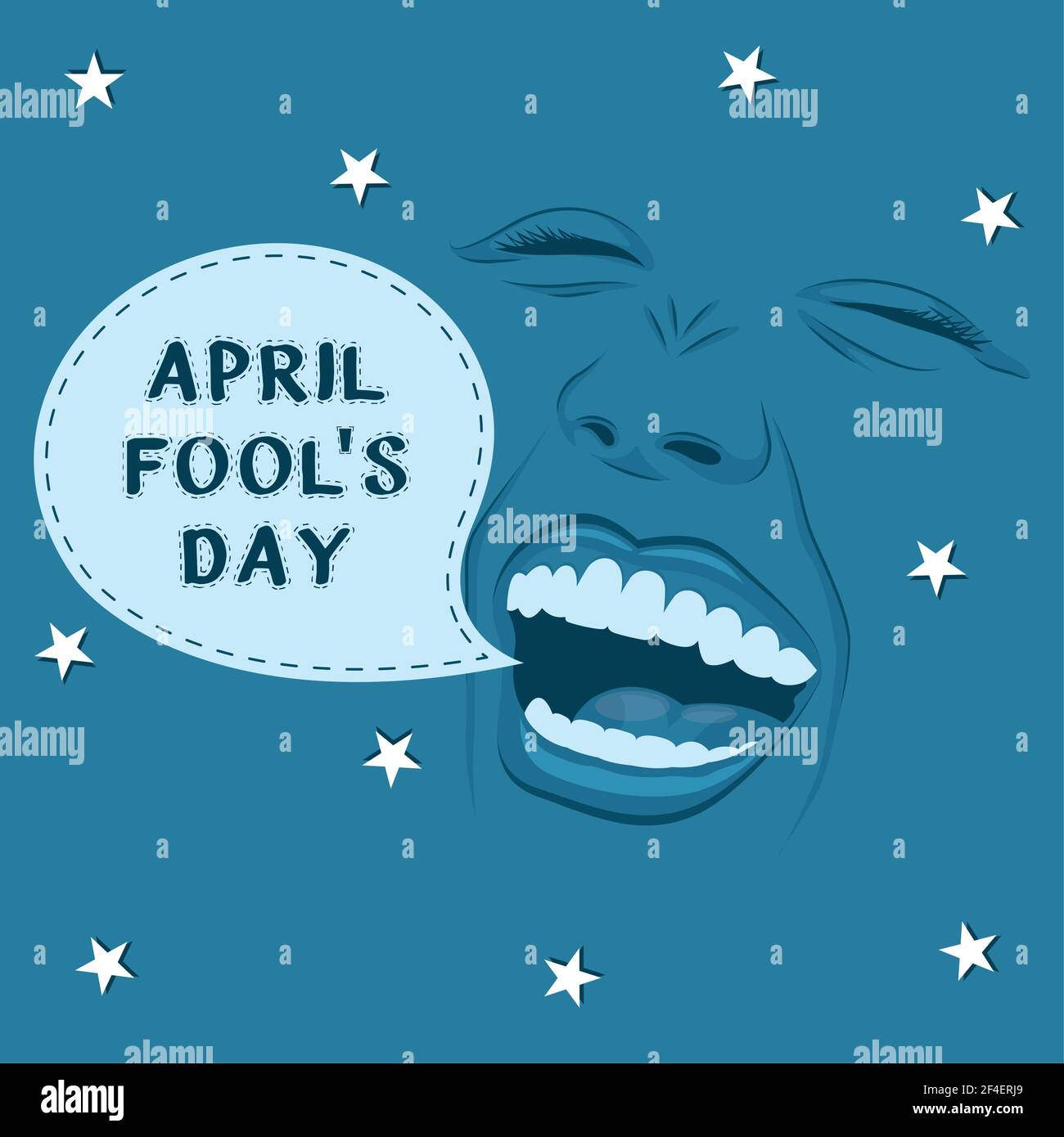 Laughing fool Stock Vector Images - Alamy