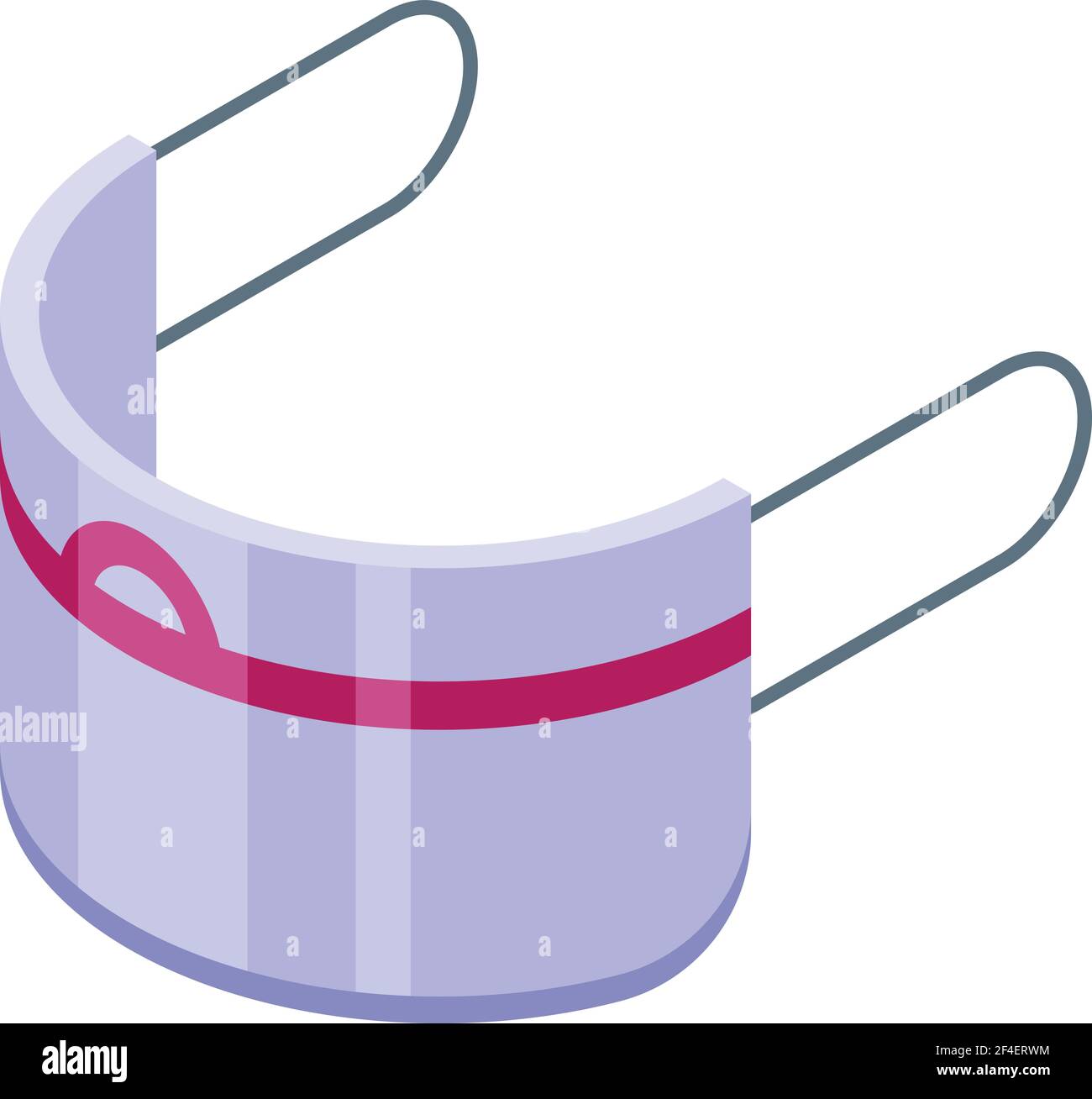 Medical face shield icon. Isometric of Medical face shield vector icon ...