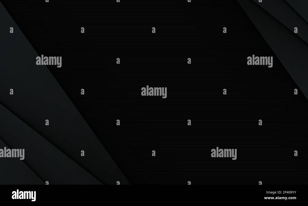 Abstract black geometric triangles pattern background. luxury design ...