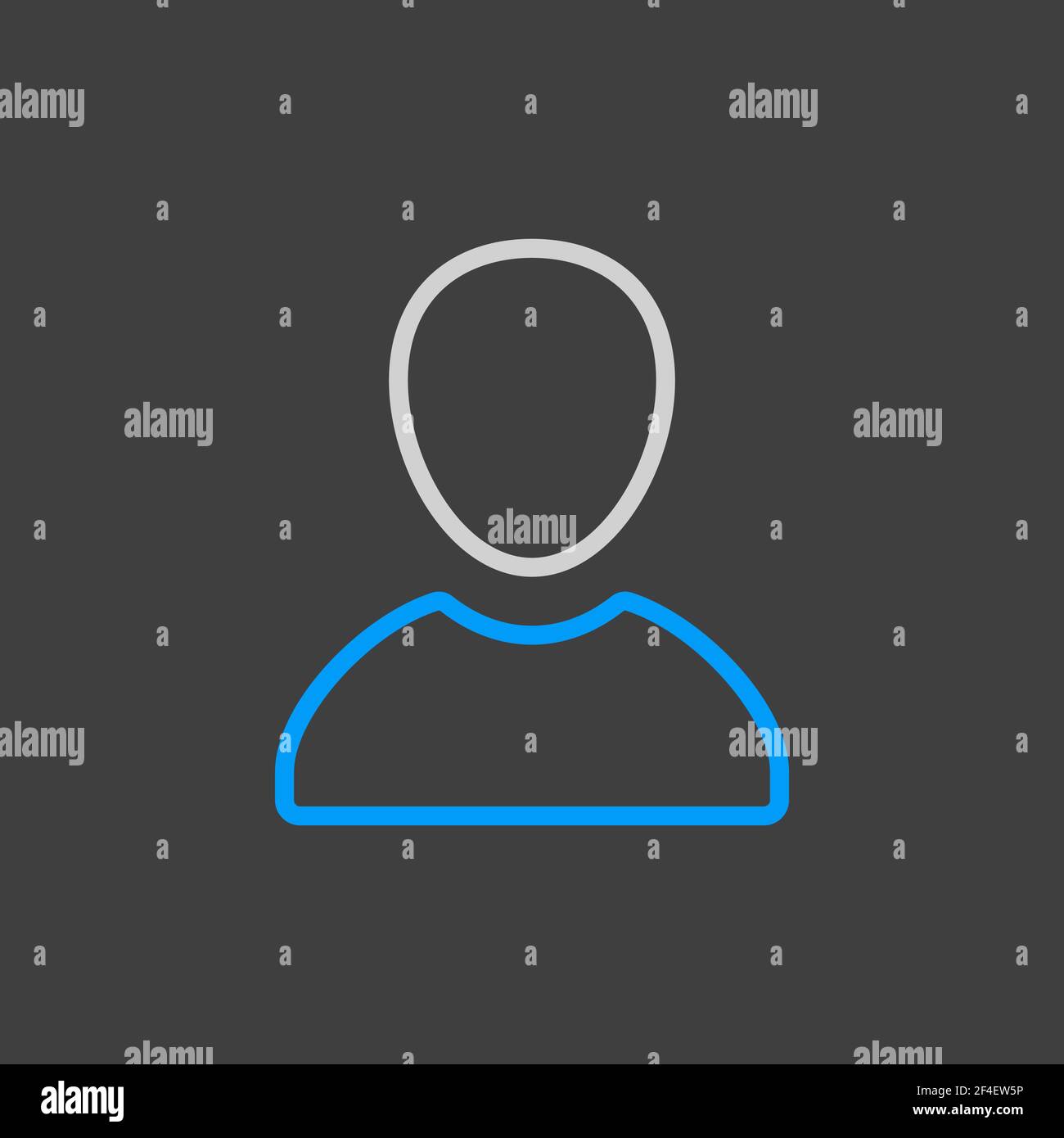User vector icon. E-commerce sign. Graph symbol for your web site ...