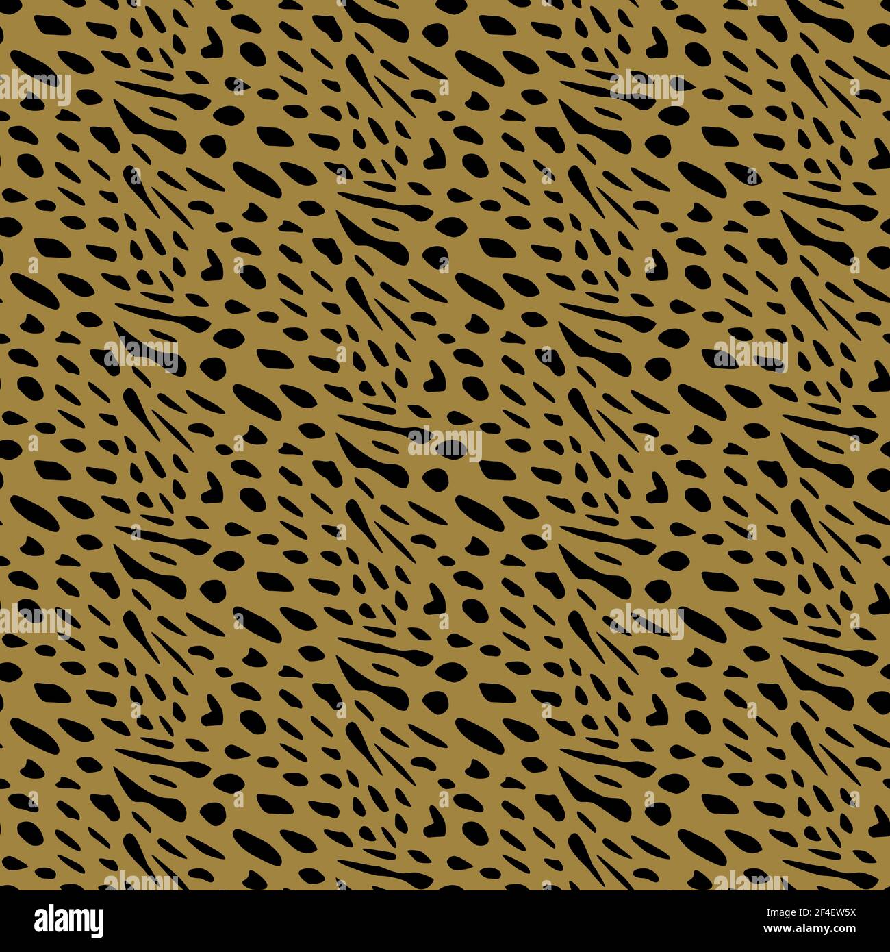 Vector seamless pattern of serval cat skin. Background design, textile ...