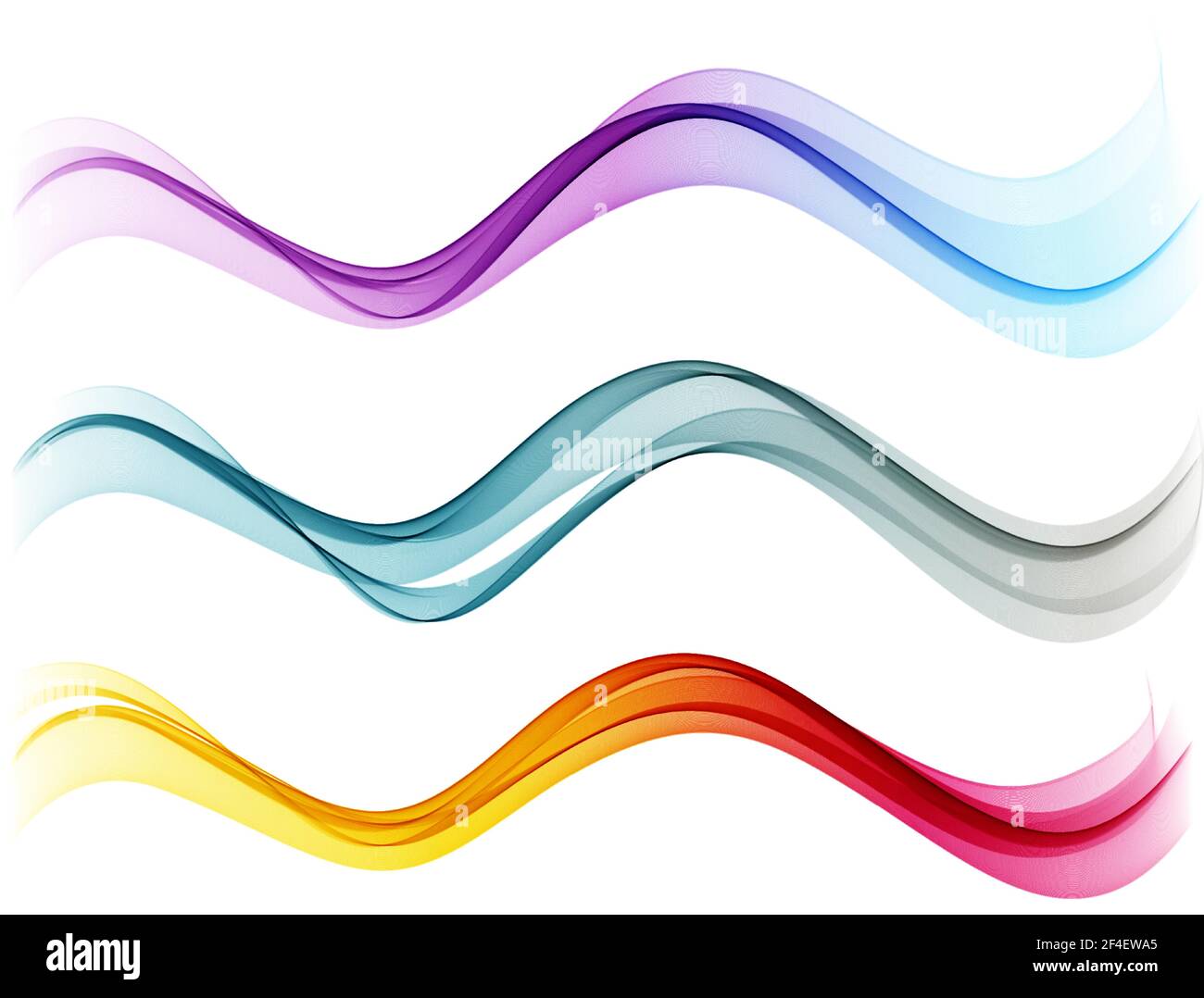 Abstract shiny color spectrum wave design element Stock Vector Image ...