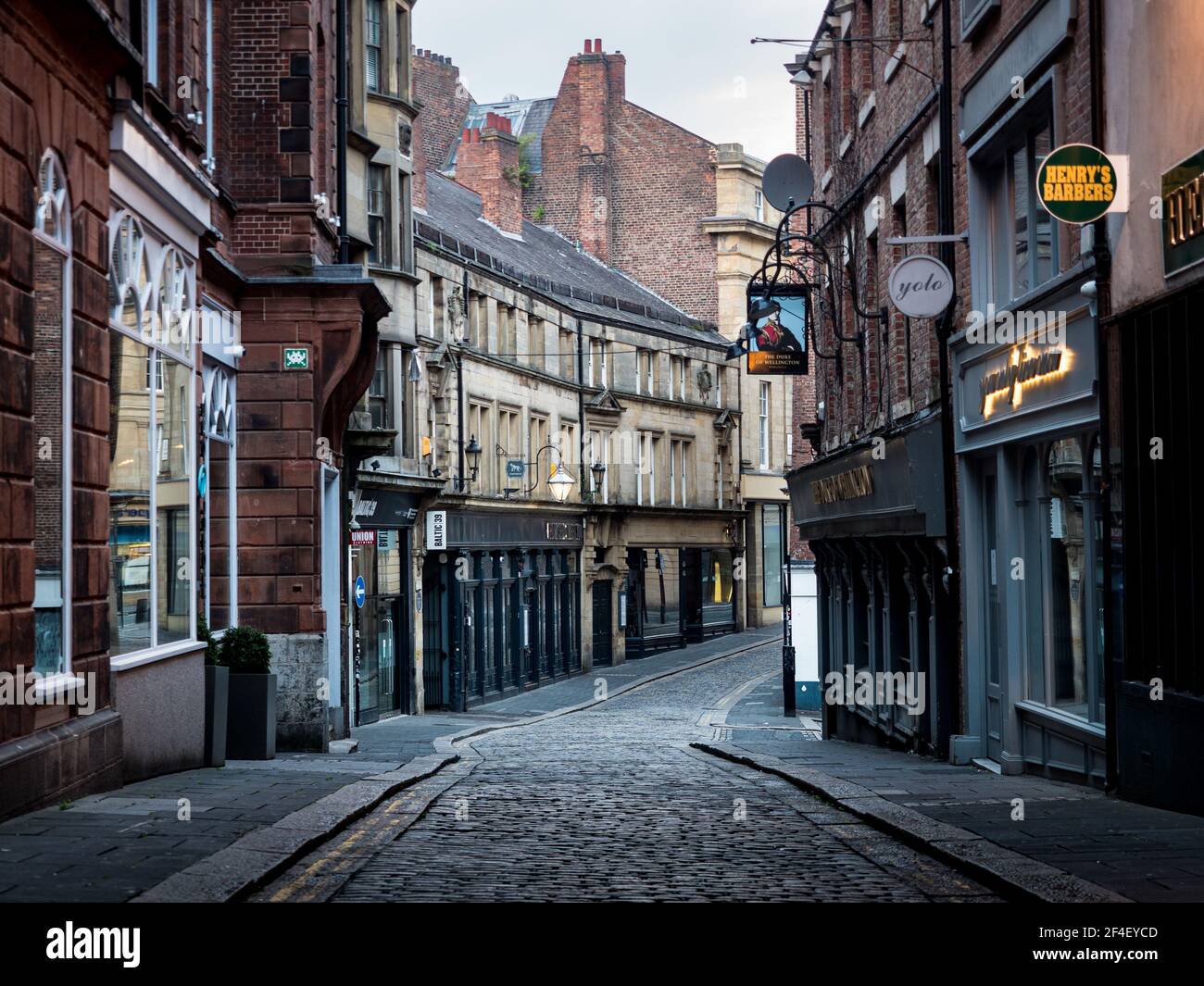 High Bridge Street, Newcastle Stock Photo - Alamy