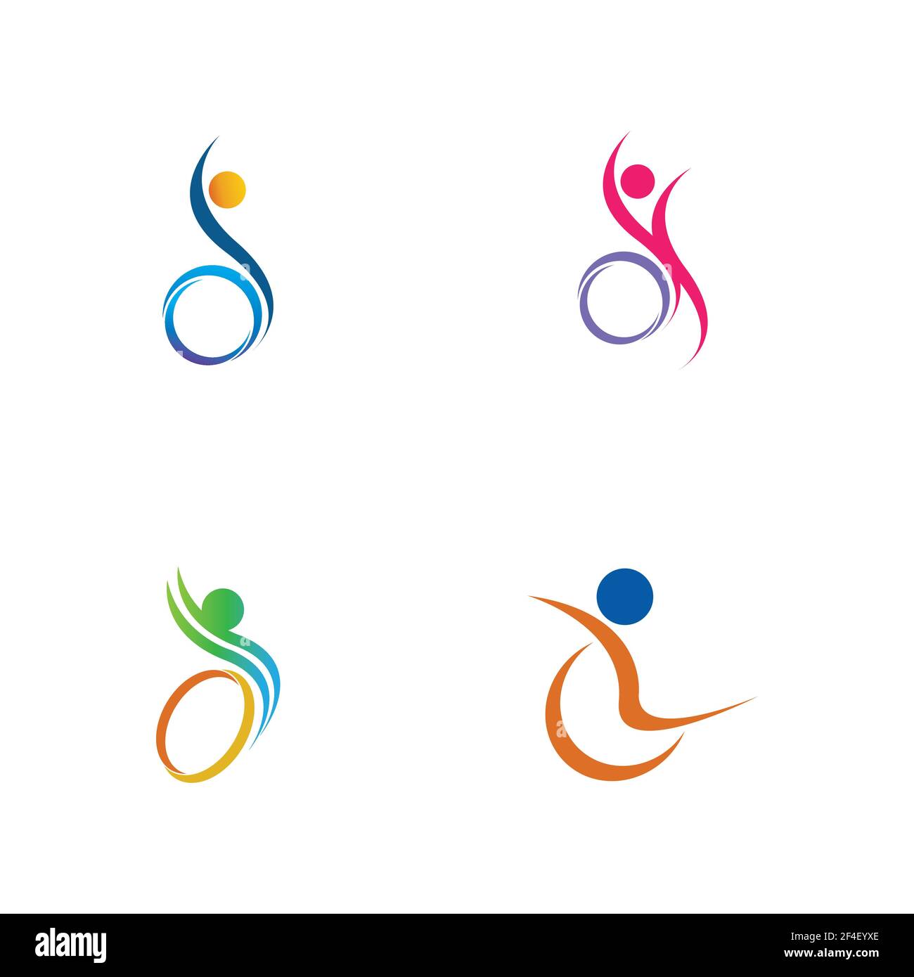 disability logo vector illustration design template - vector Stock ...