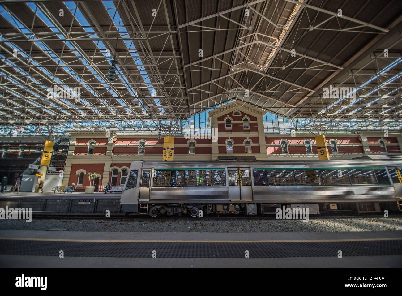 Train Station, Perth Stock Photo - Alamy