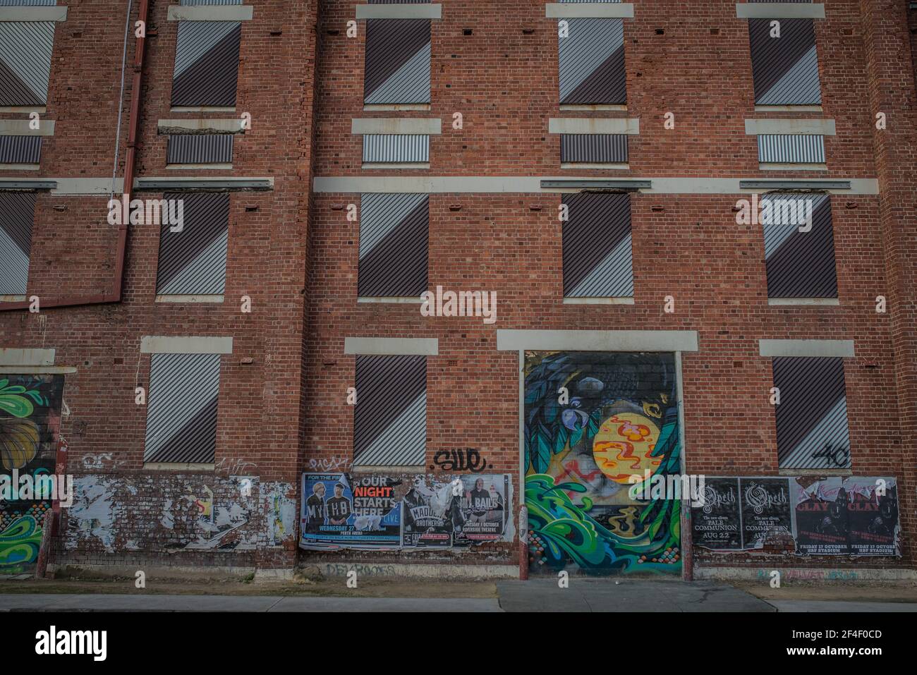 Wall art, Perth Stock Photo - Alamy
