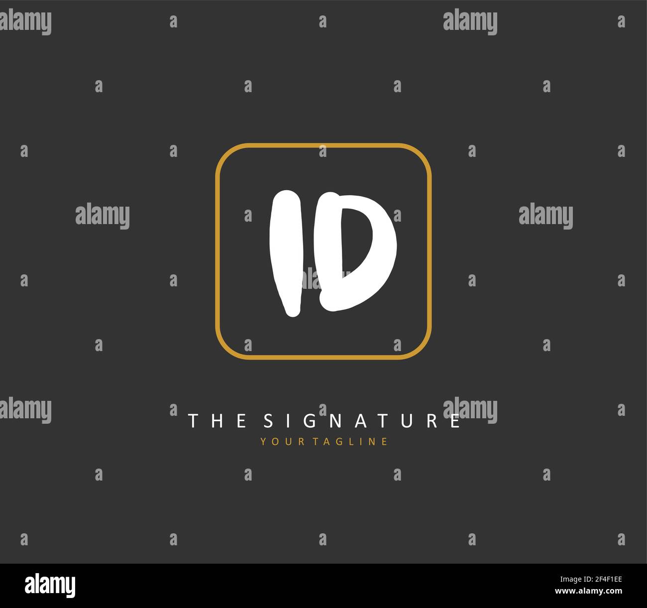 Id logo vector vectors hi-res stock photography and images - Alamy