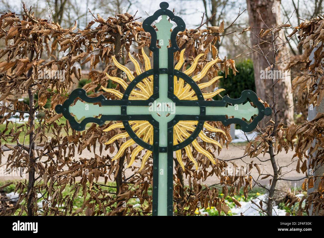 The Nordfriedhof, Northern Cemetery, with 34,000 burial plots, is one ...