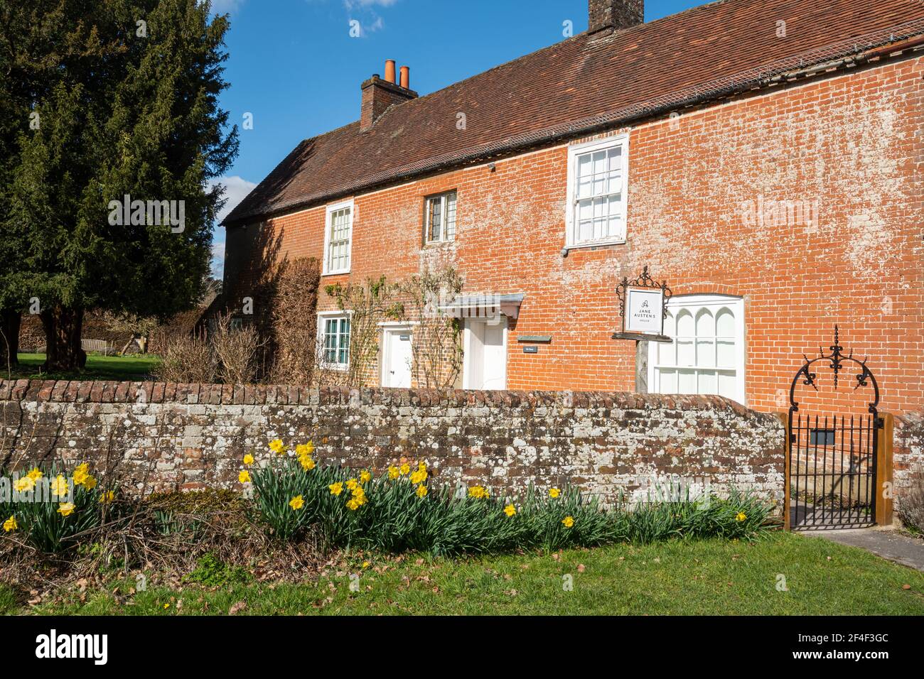 Jane Austen's House and museum in Chawton, Hampshire, England, UK ...