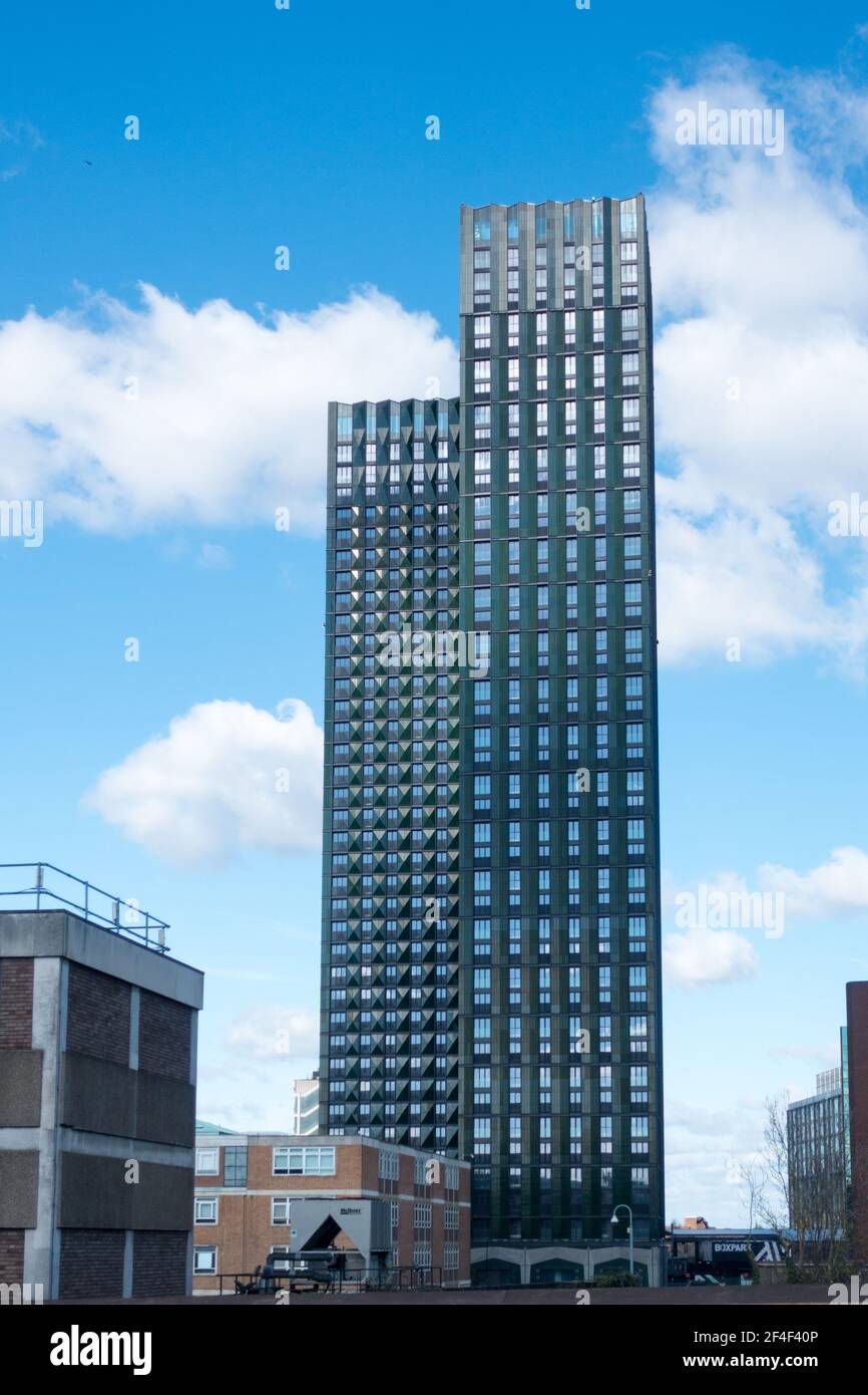 Croydon ten degrees modular building Stock Photo - Alamy