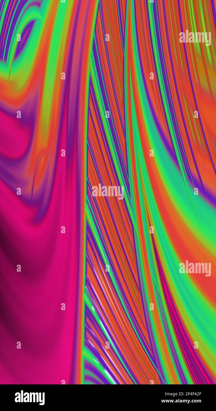 Artistic and imaginative digitally designed abstract 3D fractal ...