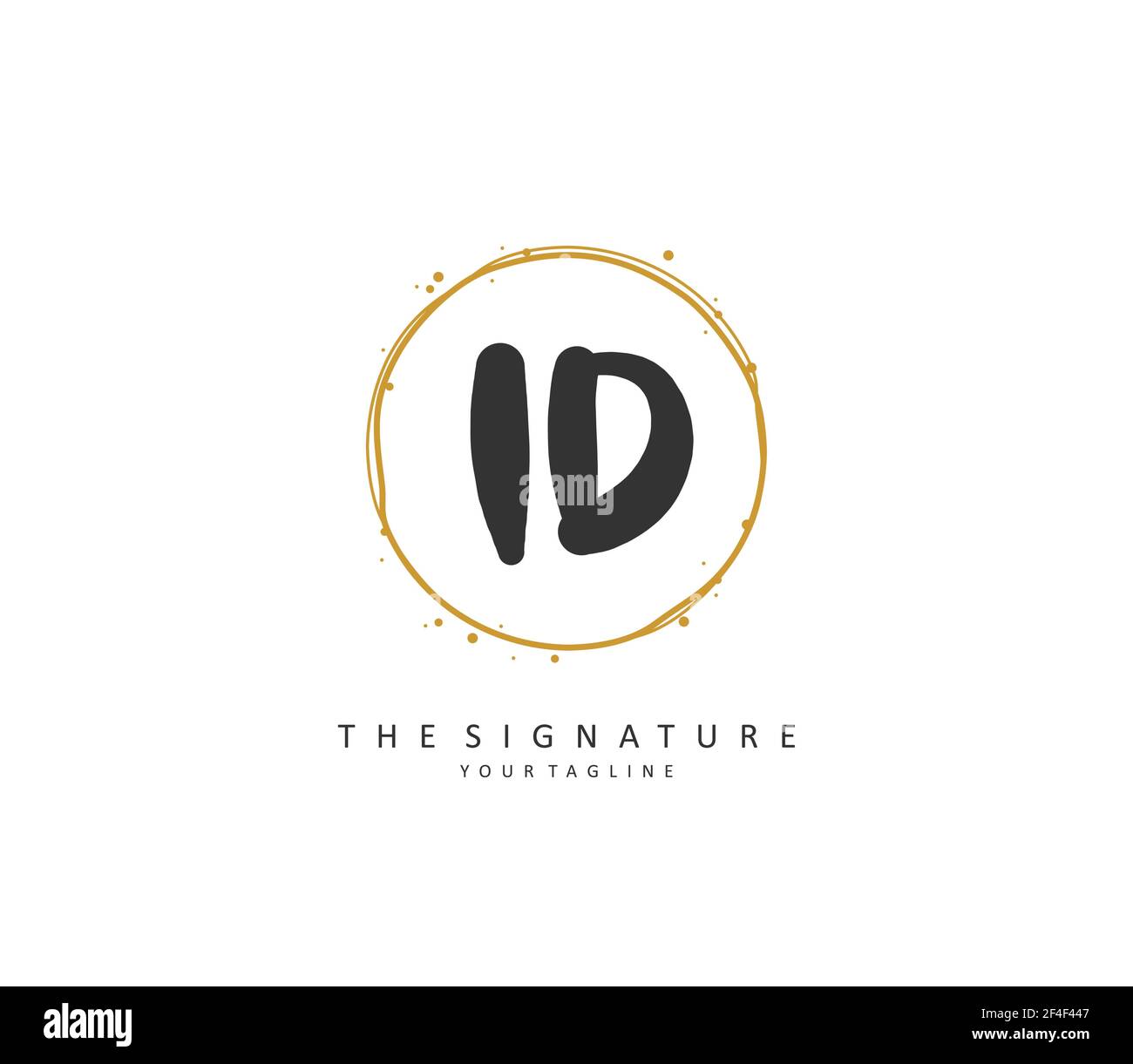 Id logo vector vectors hi-res stock photography and images - Alamy
