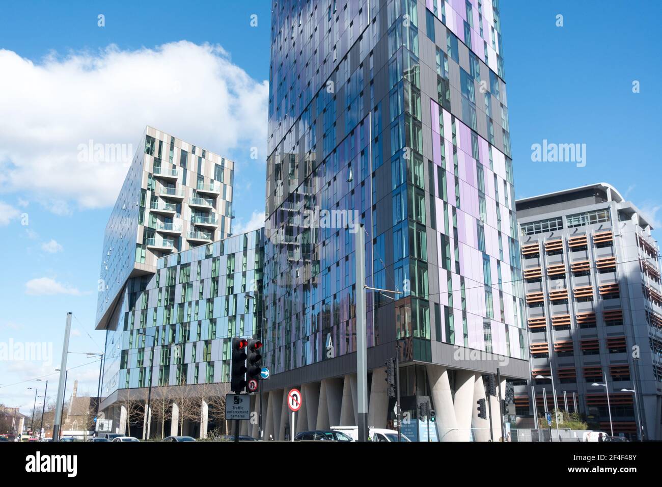 Saffron square building Croydon Stock Photo - Alamy