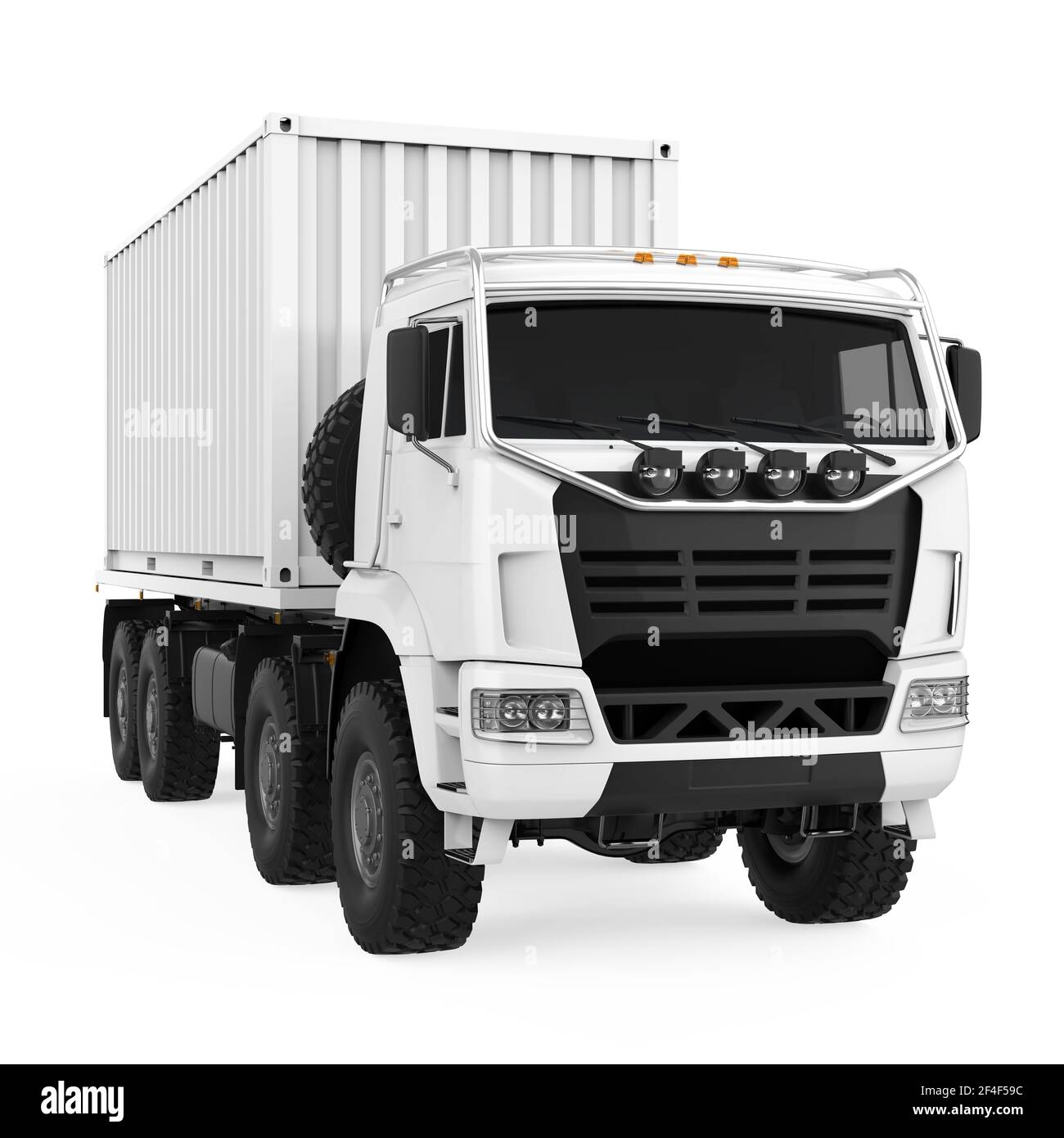 Delivery Truck Isolated Stock Photo - Alamy