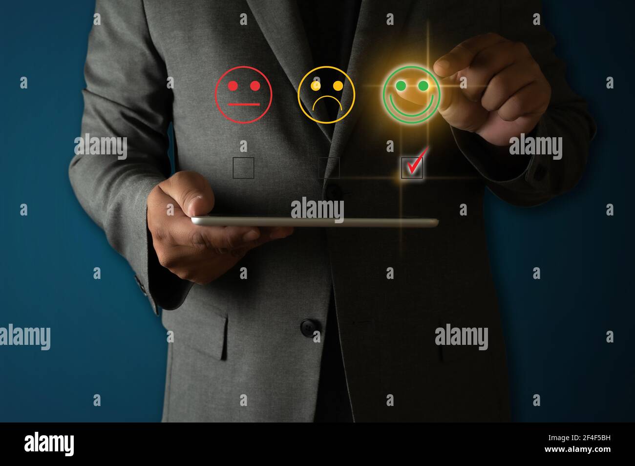 Customer service evaluation Service rating Businessman Service rating ...