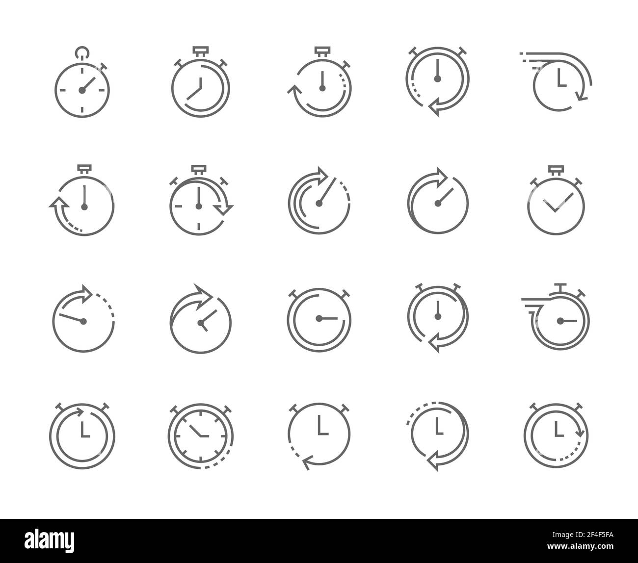 Stop watch symbol, fast time icon, express and urgent services ...