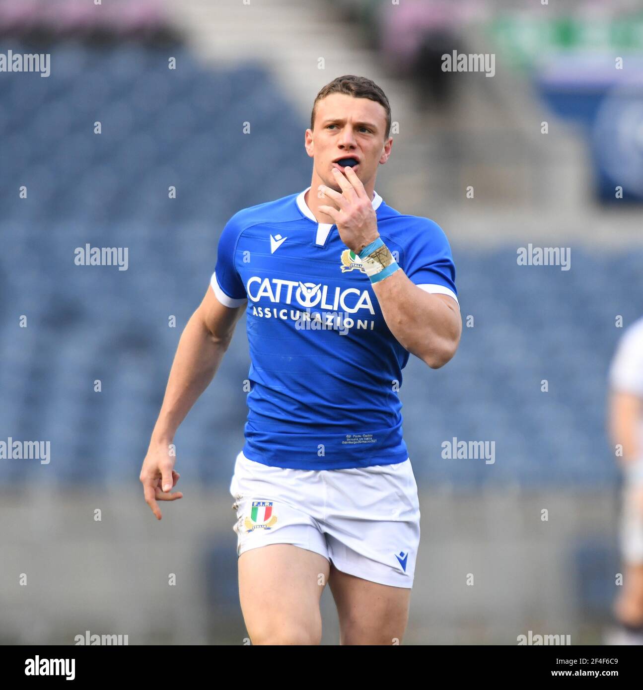 Paolo garbisi rugby 2021 hi-res stock photography and images - Alamy