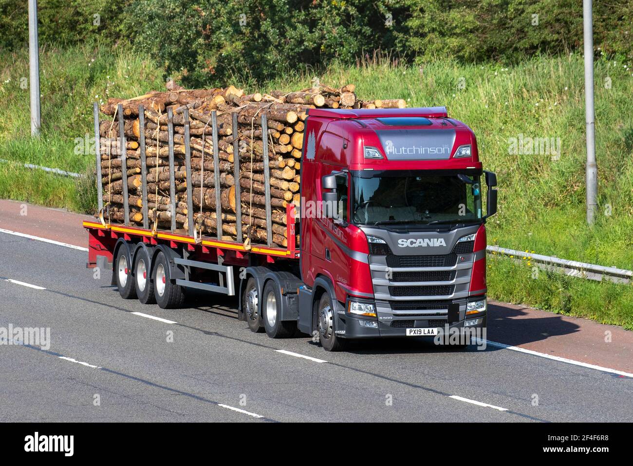 Scania Flatbed Lorry High Resolution Stock Photography and Images - Alamy