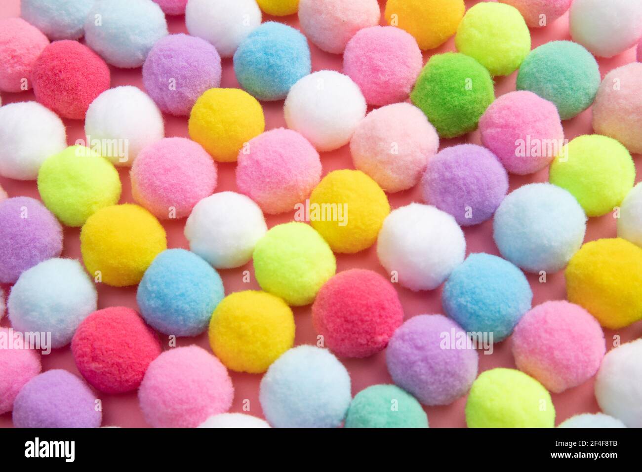 Pom poms for craft hi-res stock photography and images - Alamy