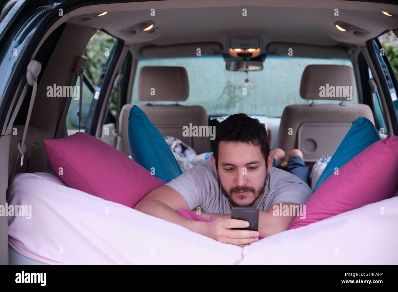 Inflatable bed home hi-res stock photography and images - Alamy