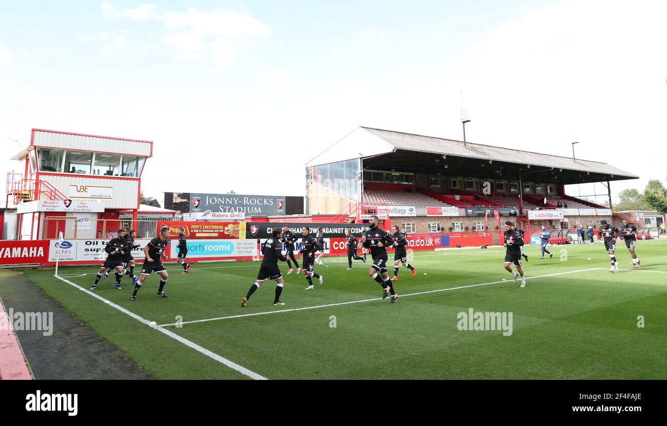 Cheltenham town fc hi-res stock photography and images - Alamy