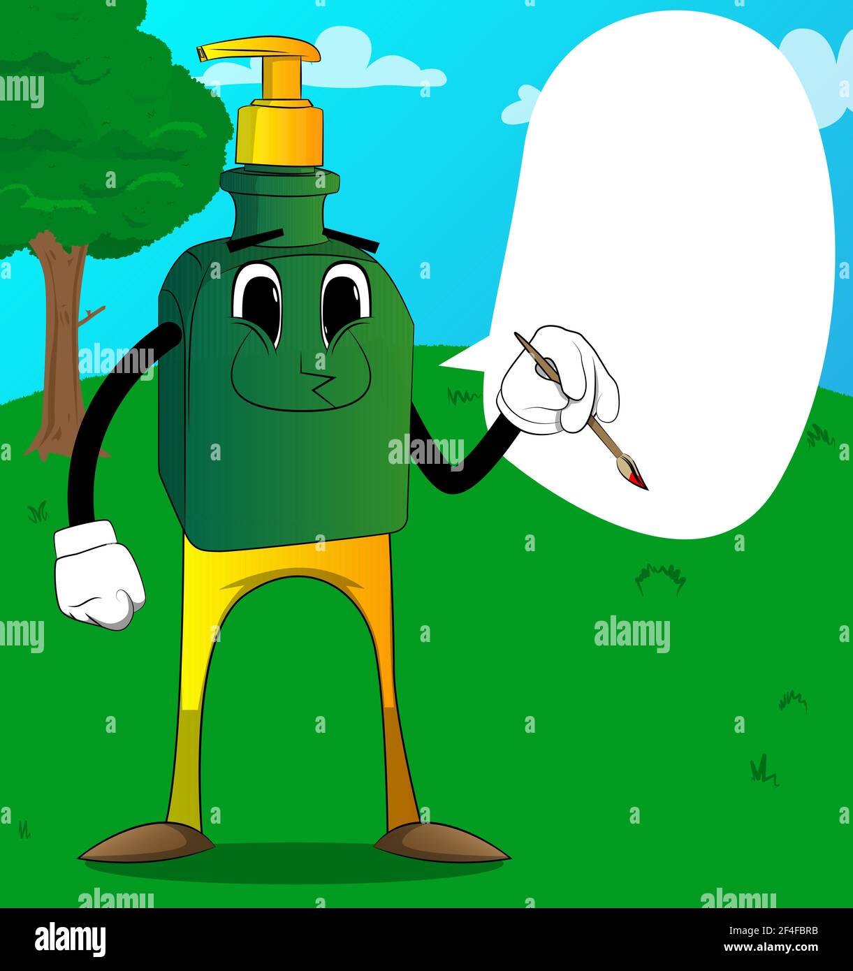 Hand Sanitizer Animation