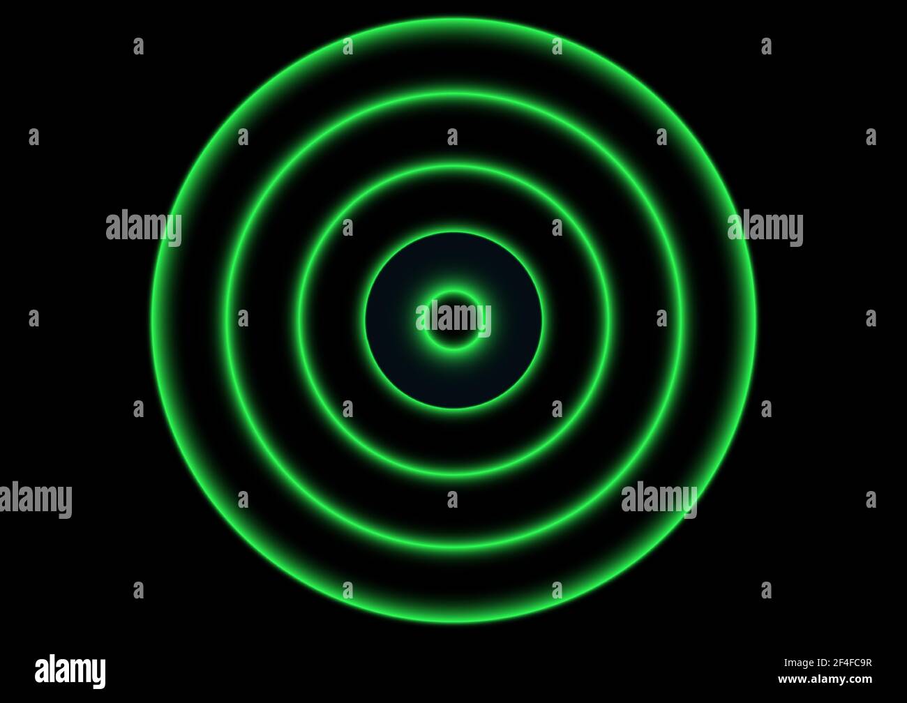 green circle graphics abstract background wallpaper vector illustration ...