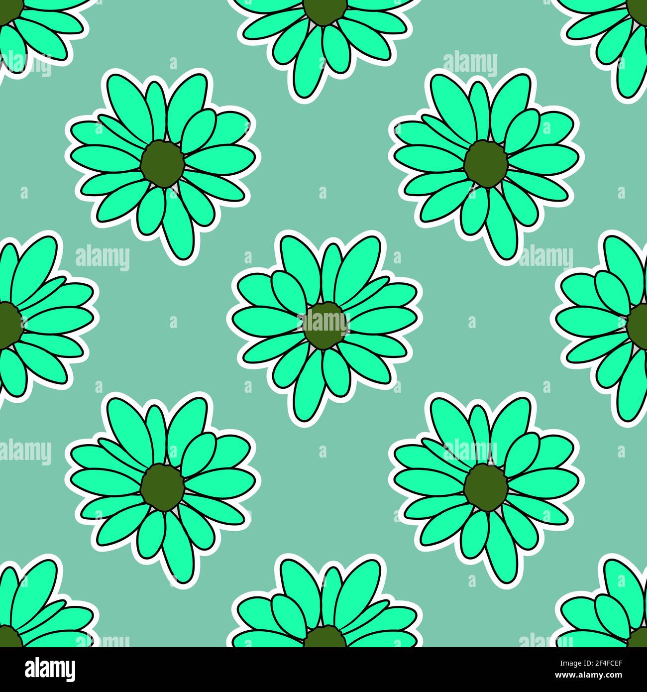 spring blossom flowers seamless background repeat pattern background ...