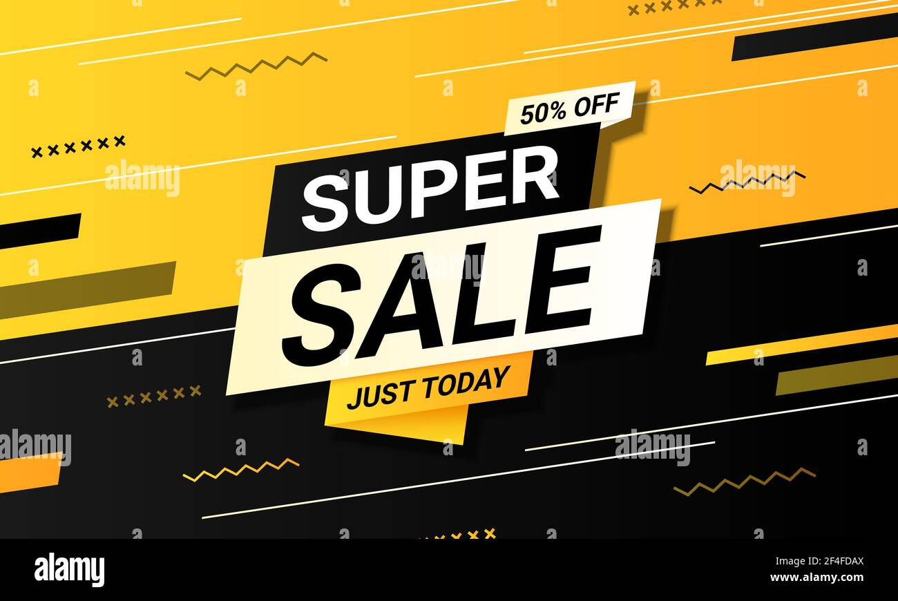 Colorful sale background with stripes shape. Vector illustration Stock ...