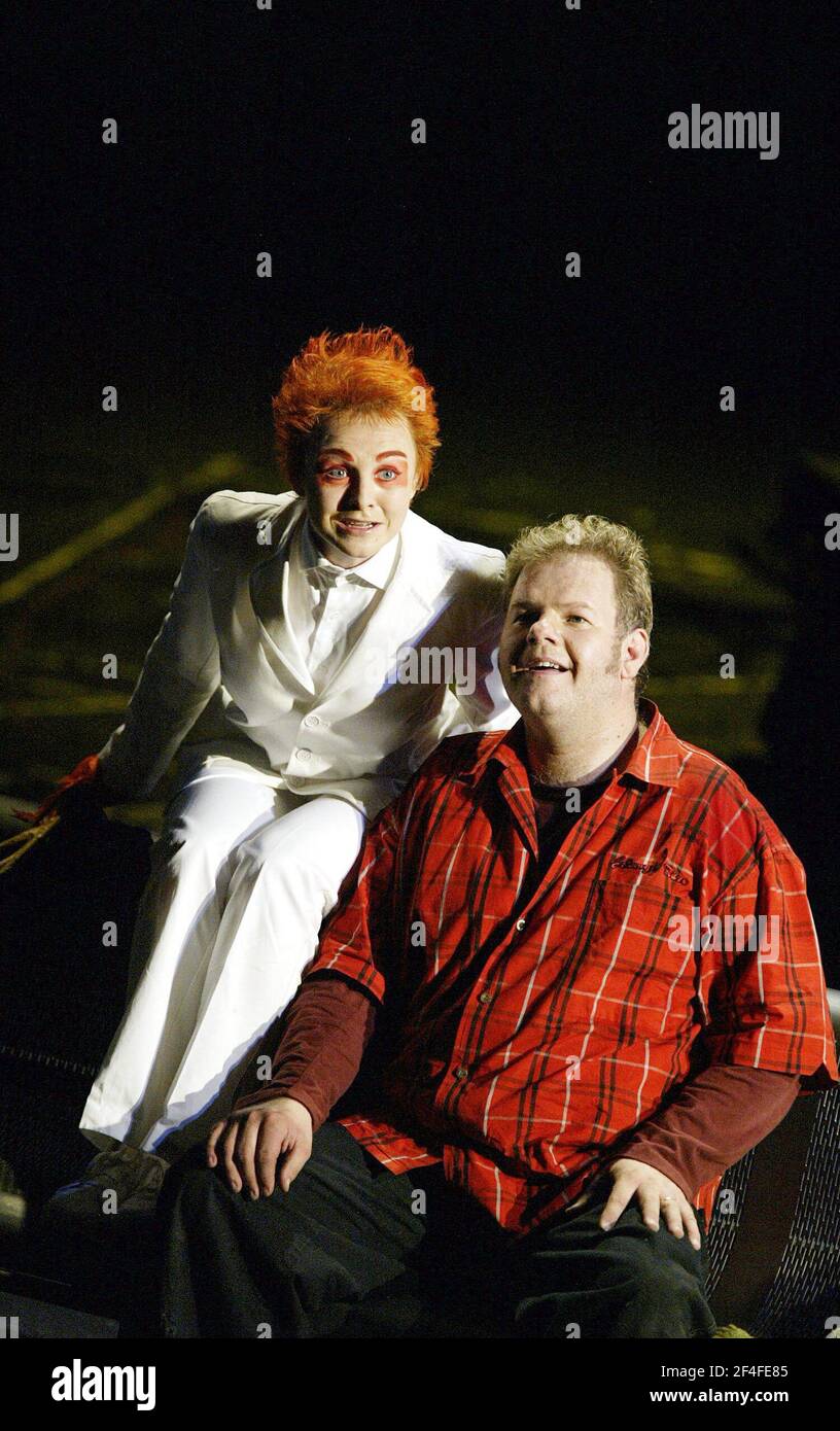 Gillian Keith (The Woodbird), Graham Sanders (Siegfried) in SIEGFRIED ...