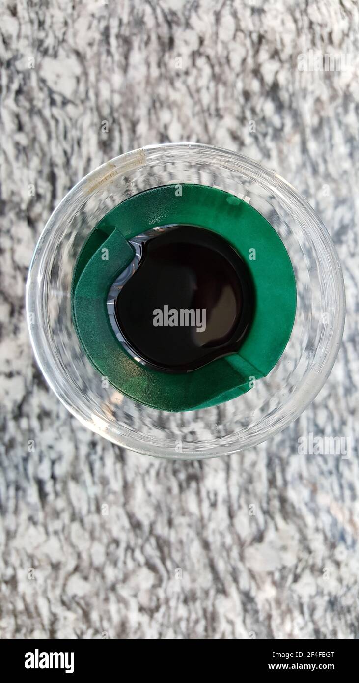 chemical dye filtration in laboratory Stock Photo - Alamy