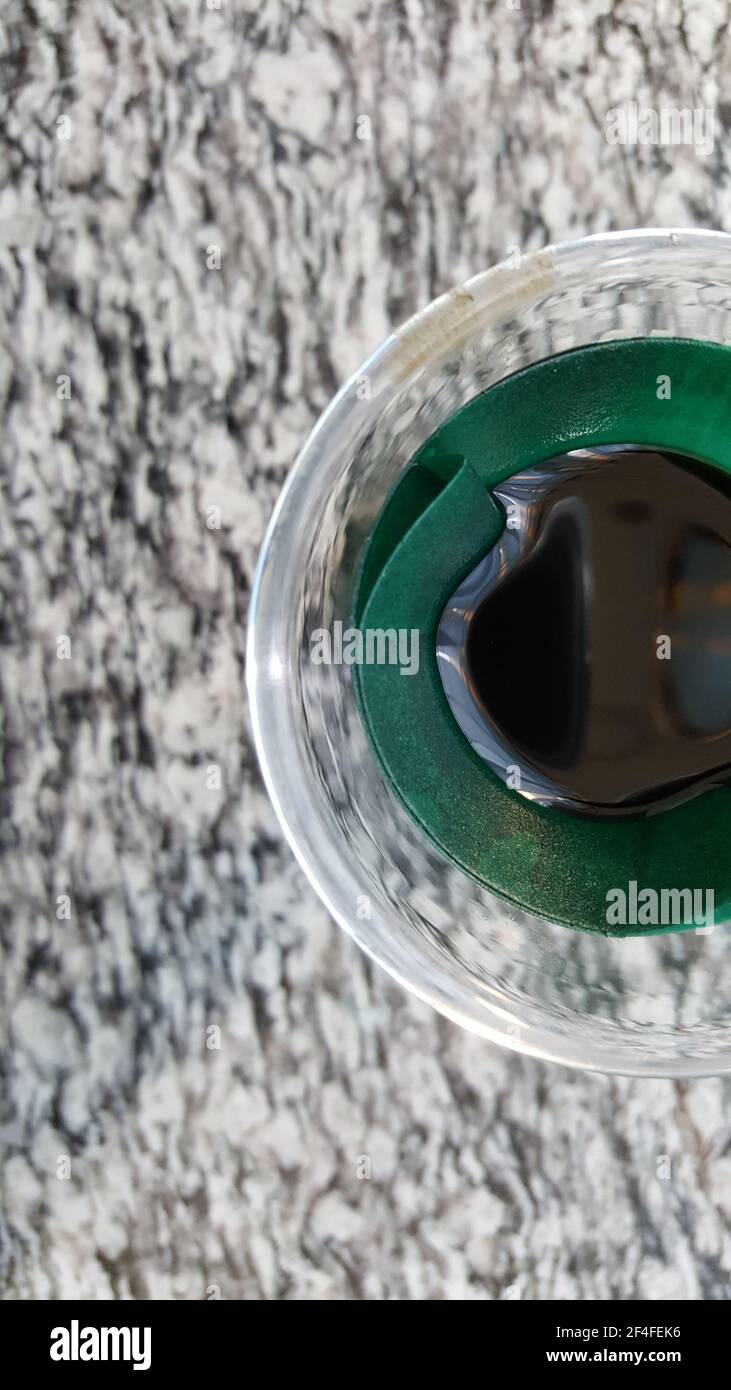 chemical dye filtration in laboratory Stock Photo - Alamy