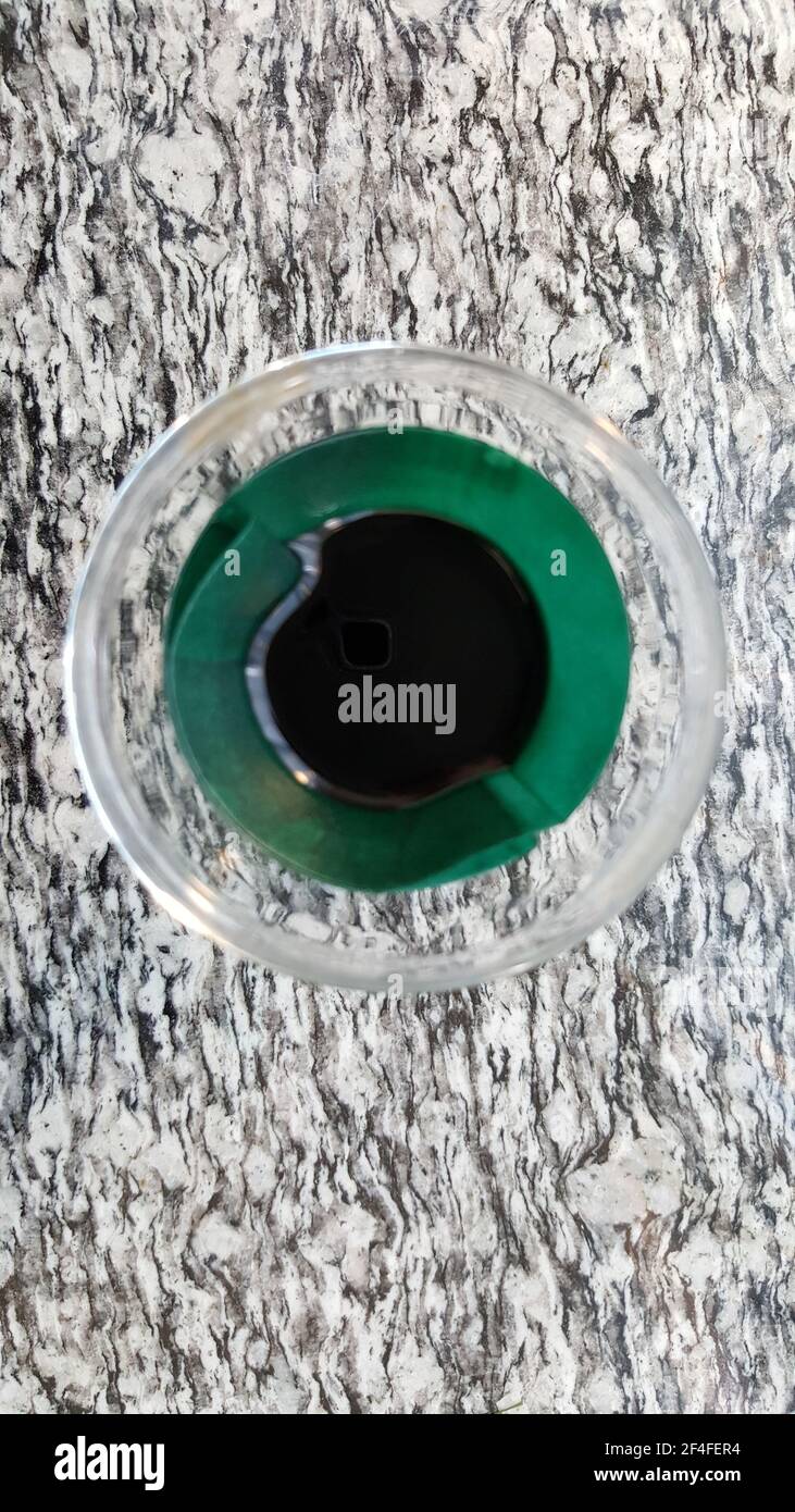 chemical dye filtration in laboratory Stock Photo - Alamy