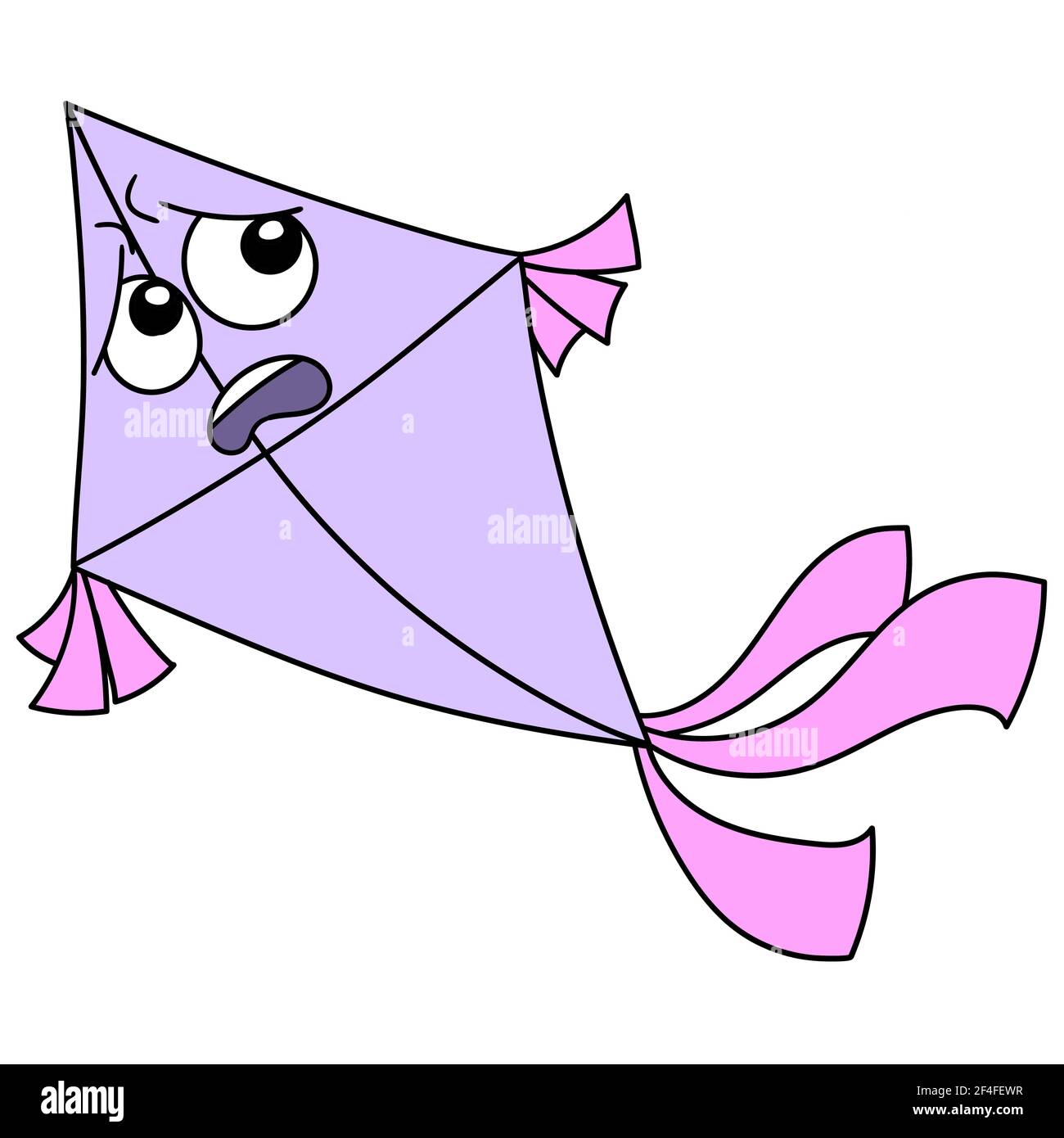 Kite face Stock Vector Images - Alamy