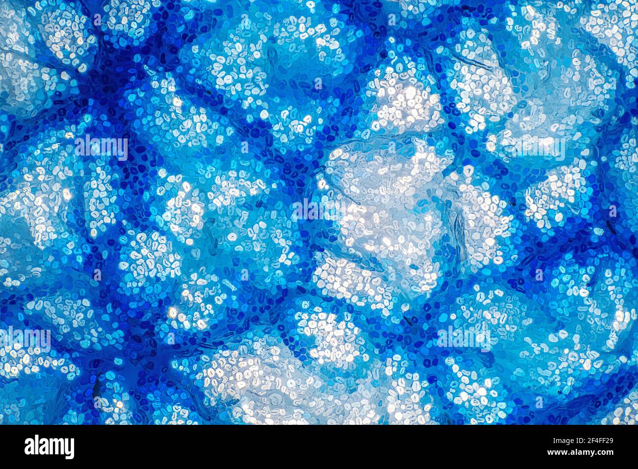 Cotton yarn dyed, cross section Stock Photo - Alamy