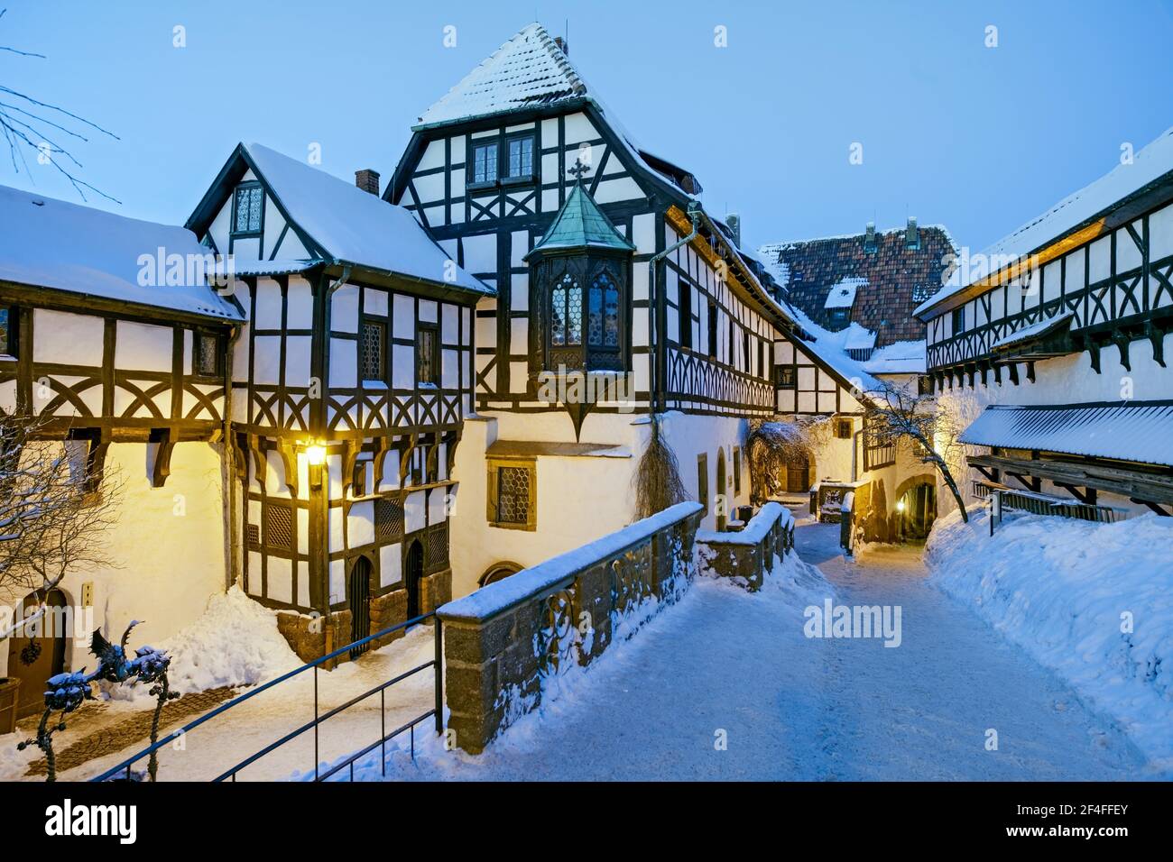 Wartburg castle winter hi-res stock photography and images - Alamy