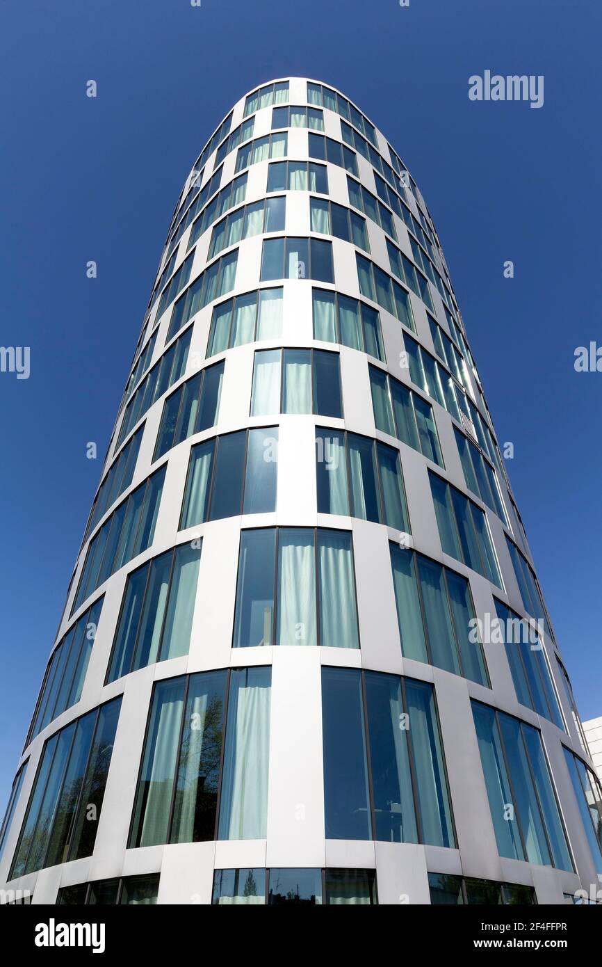 ZEB office tower, Muenster, Westphalia, North Rhine-Westphalia, Germany ...