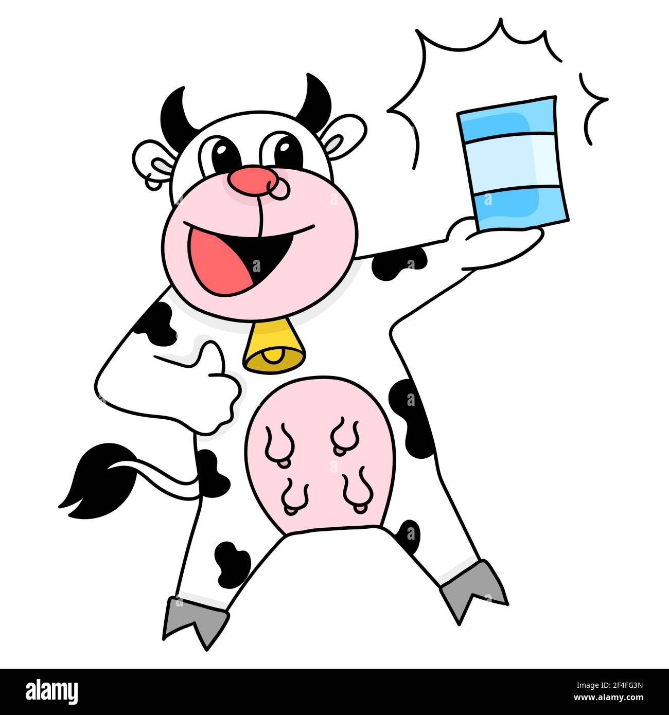 promotion of dairy cows Stock Vector Image & Art - Alamy
