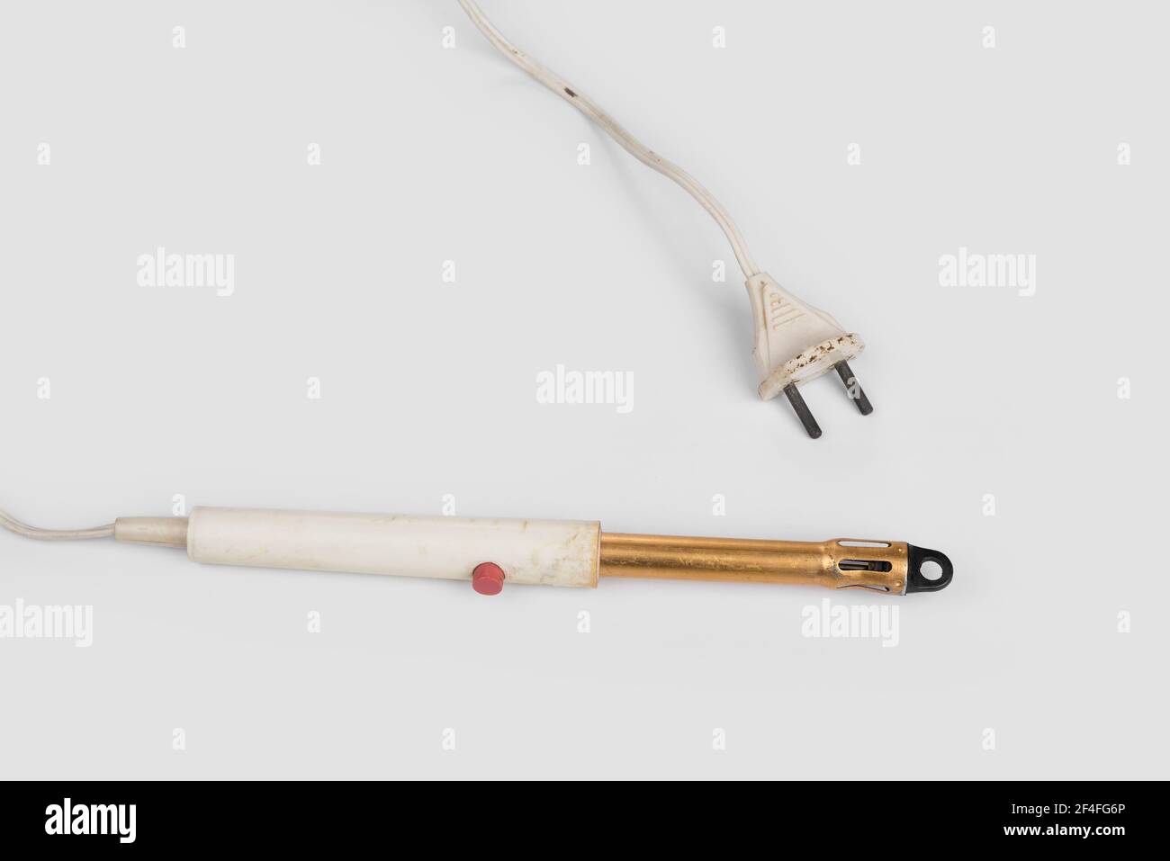 Retro electric gas stove lighter from 1970s Stock Photo - Alamy