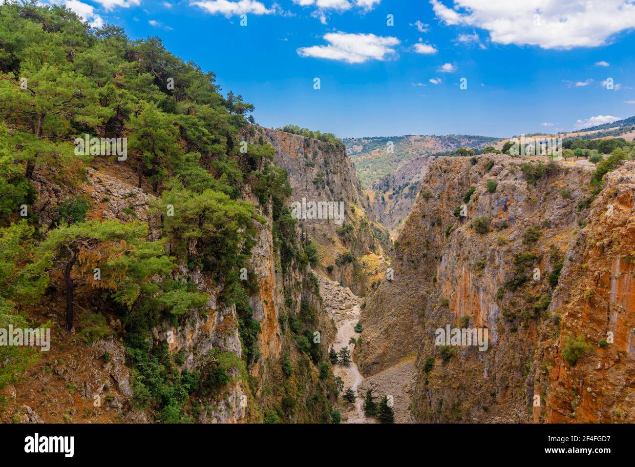 Aradena Gorge Gorge, Crete, Greece Stock Photo - Alamy