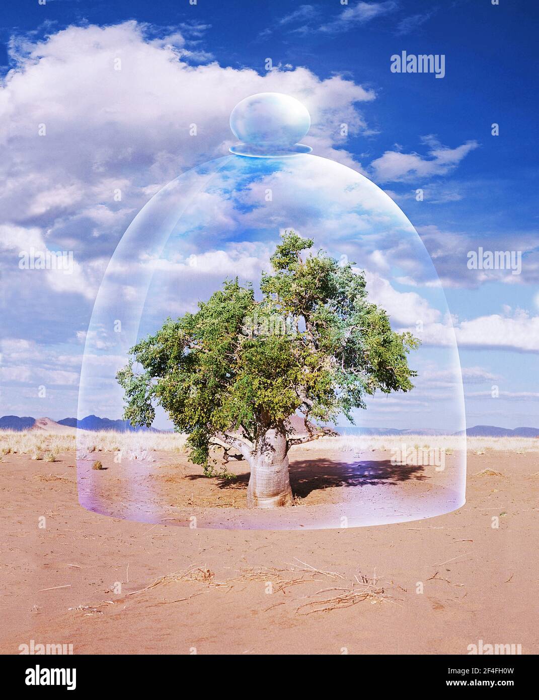 Symbolic image for nature pollution Stock Photo - Alamy