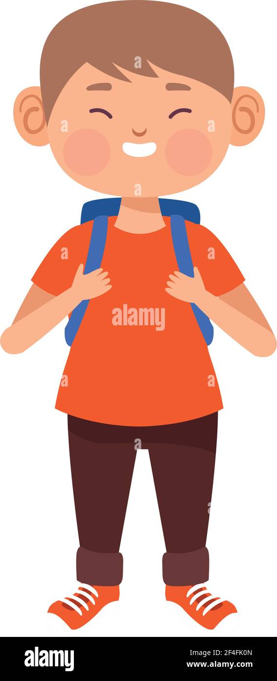 cute student boy Stock Vector Image & Art - Alamy