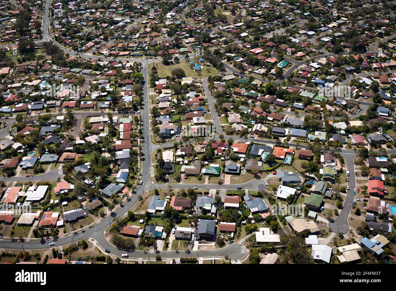 Aerial view of the Alexandra Hills, Brisbane, Australia Stock Photo - Alamy