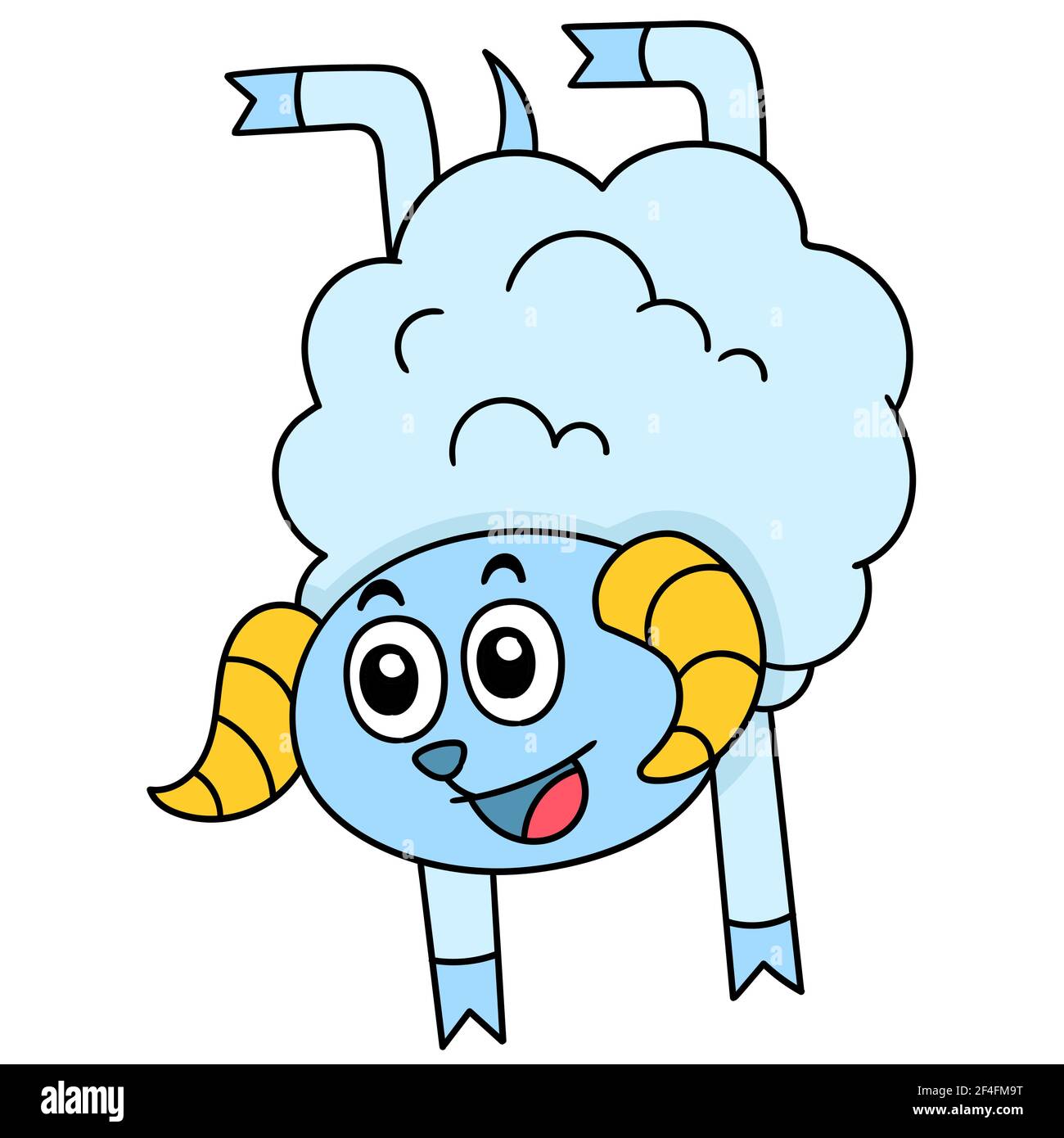 Sheep sign snow Stock Vector Images - Alamy