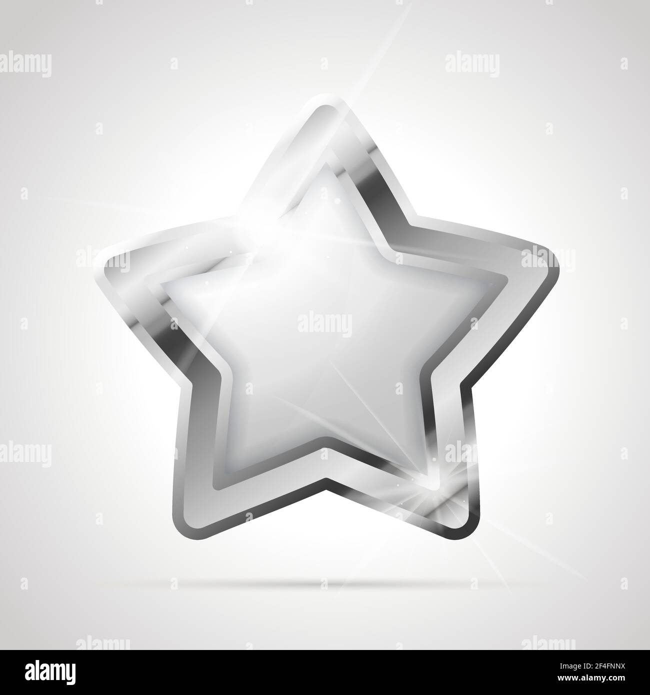 Star shaped metal Stock Vector Images - Alamy