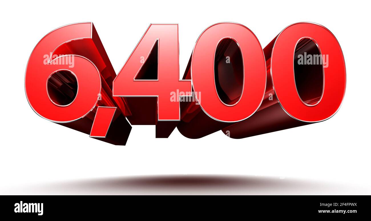 Number 6400 hi-res stock photography and images - Alamy