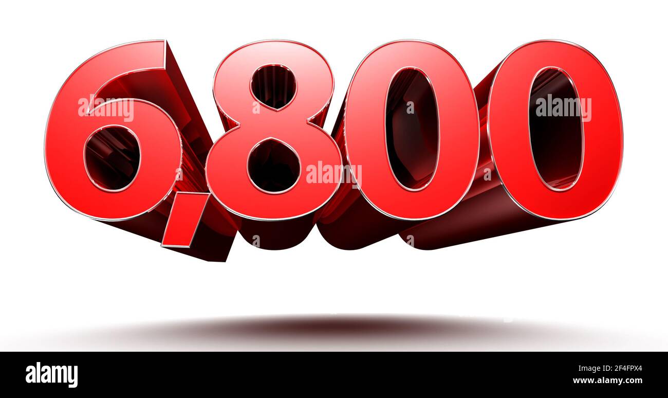 Number 6800 High Resolution Stock Photography and Images - Alamy