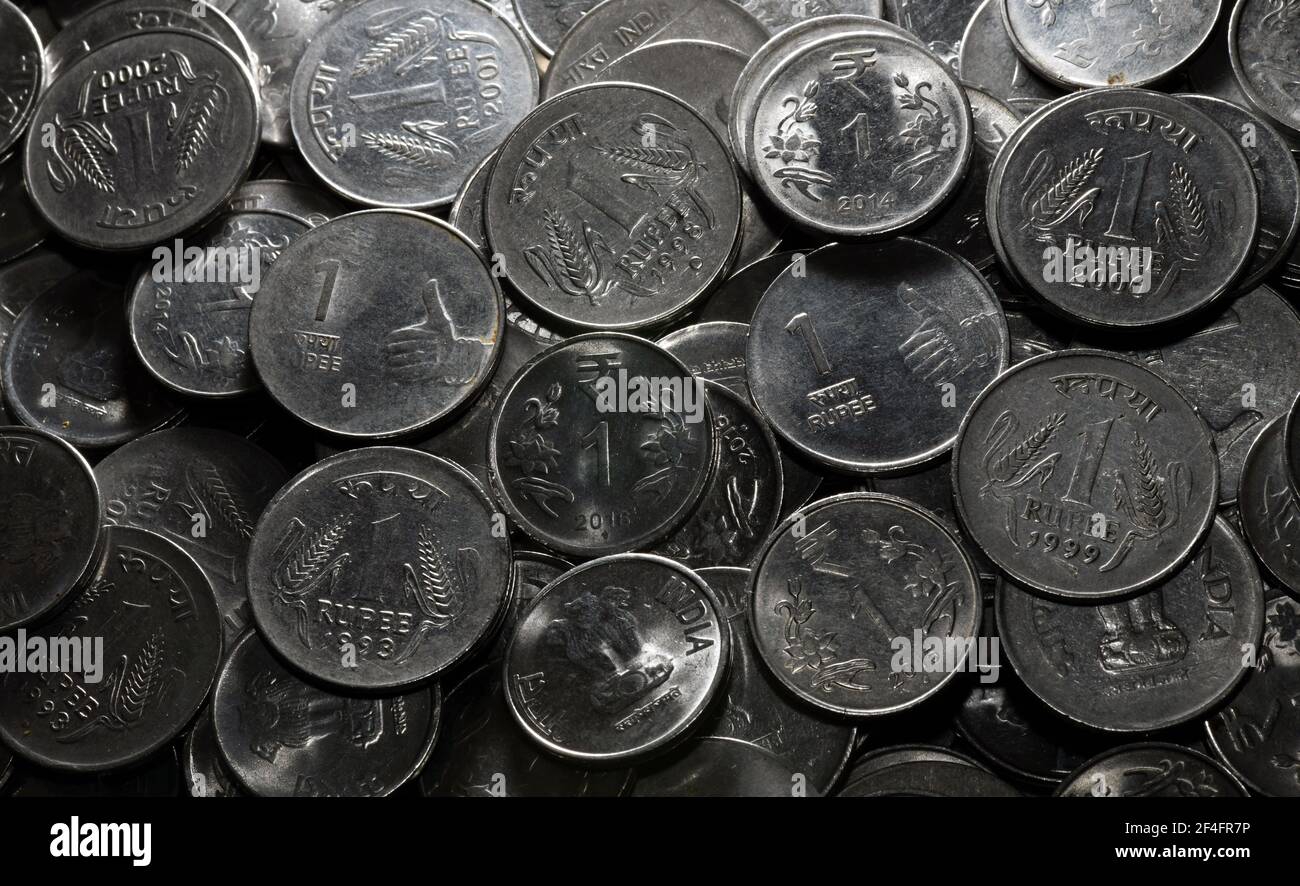 Indian coins images. Coins in India are presently being issued in ...