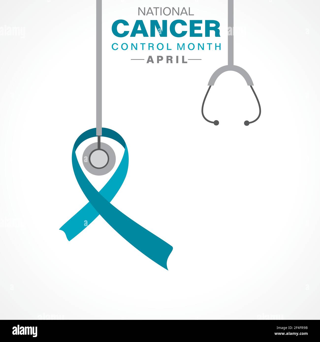 Vector Illustration of National Cancer Control Month observed in April ...