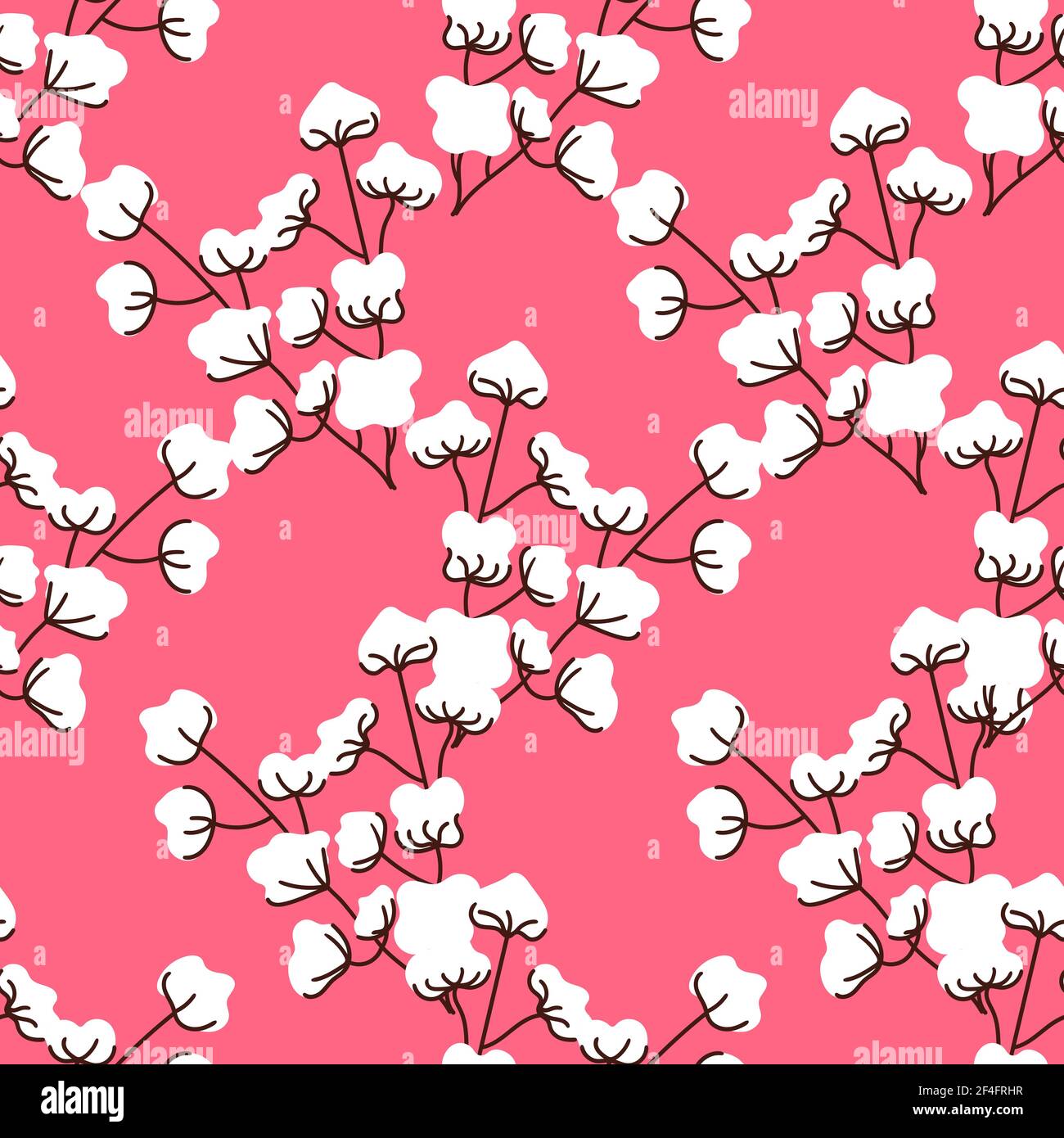 Pink cotton candy Stock Vector Images - Alamy